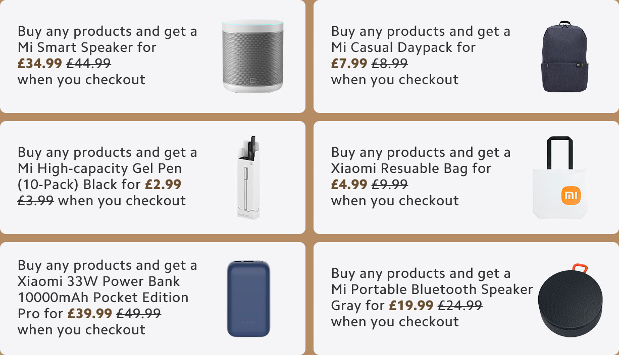 Coupon Party | Xiaomi UK